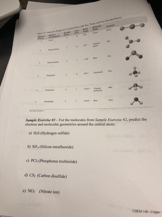 Solved Exercise H3 Name the following compounds: a) NO b) | Chegg.com
