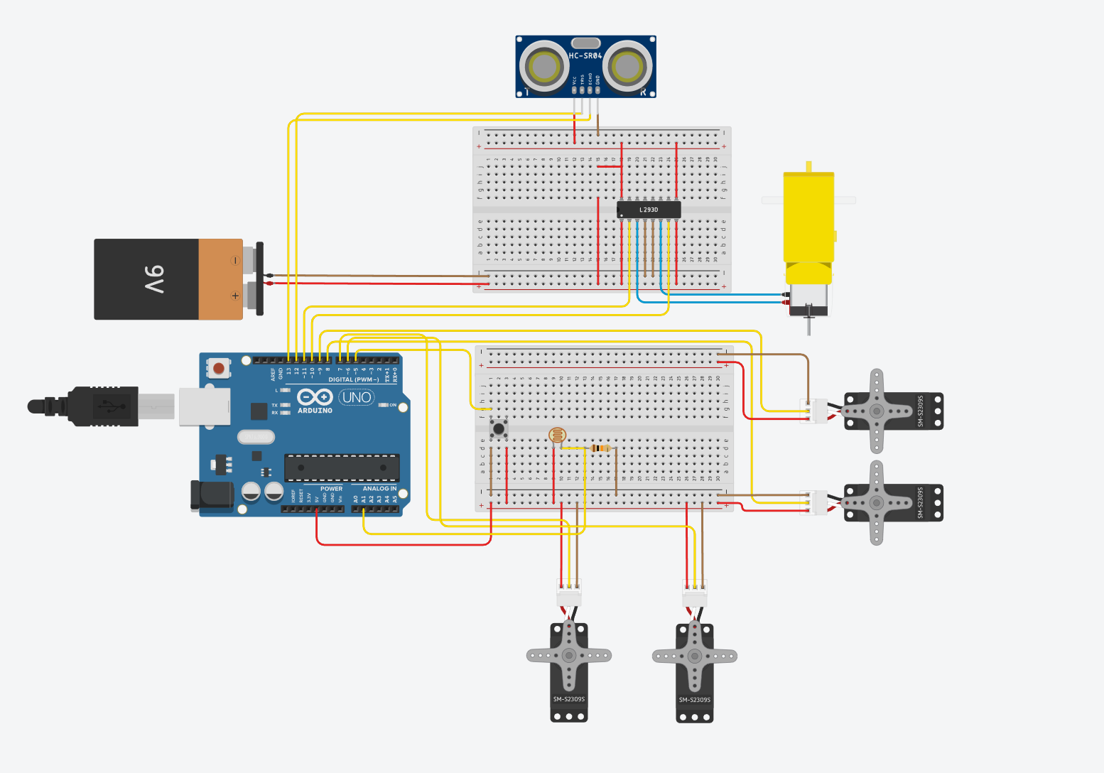 Solved Need To Write A Code In Tinkercad That Turns On With 
