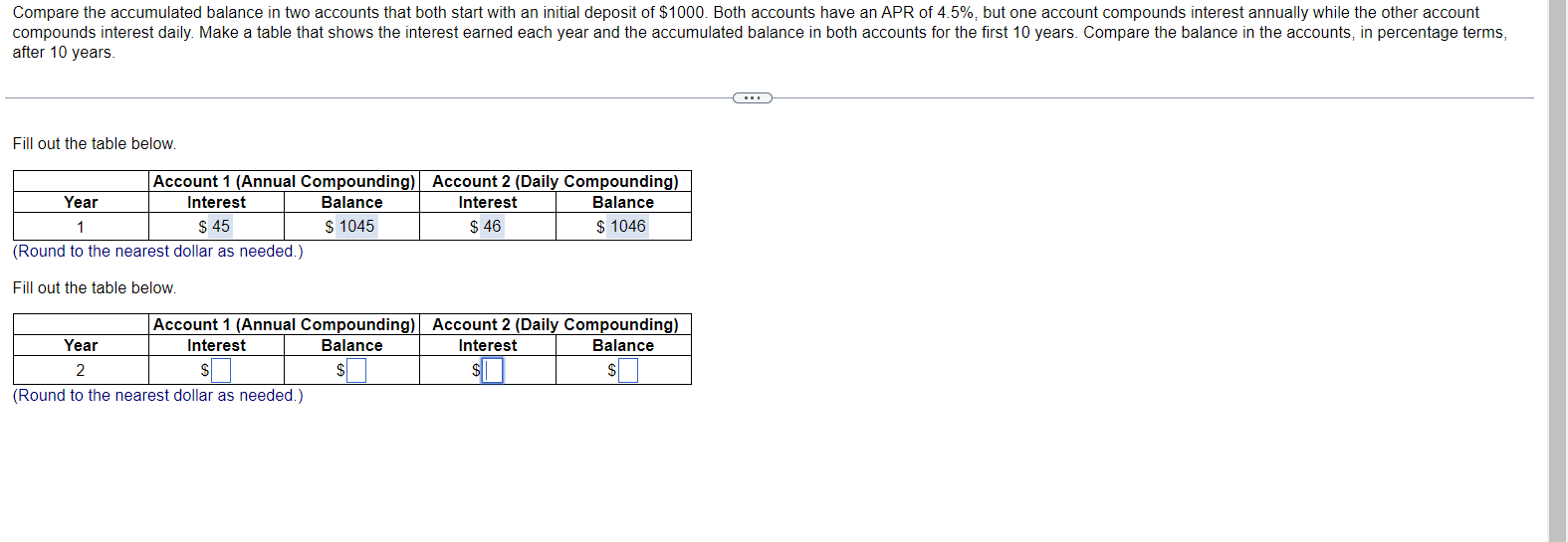Solved Compare the accumulated balance in two accounts that | Chegg.com