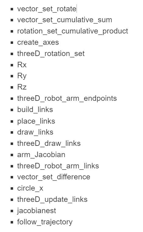 Solved Make an animated plot of a 3D a 3-link arm, with each | Chegg.com