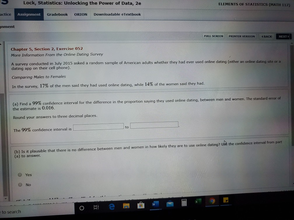 Solved Lock, Statistics: Unlocking the Power of Data, 2e | Chegg.com