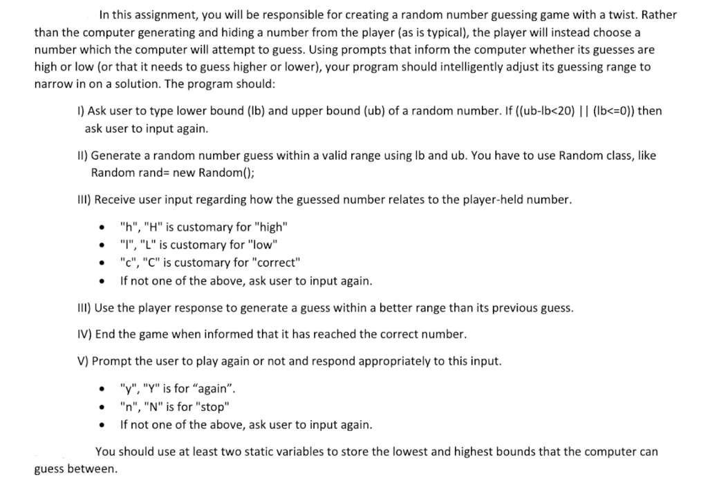 Solved Please Write The Program In Java Language Please 1851