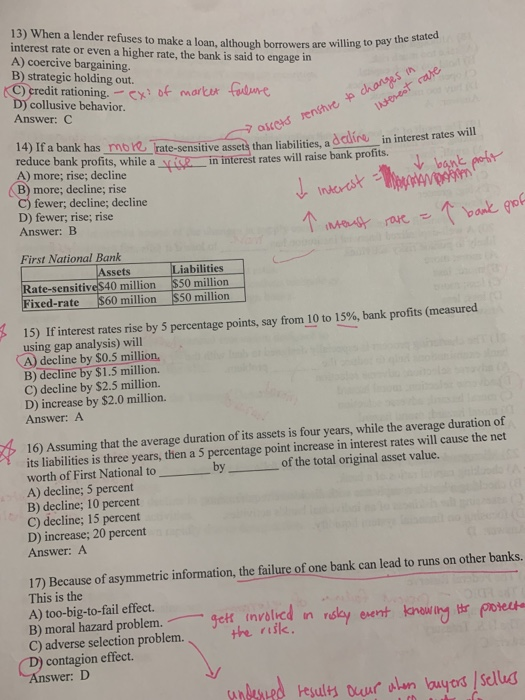 Solved plwase explain and show work why answer is A for | Chegg.com