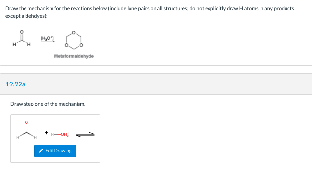 Solved Draw the mechanism for the reactions below (include | Chegg.com