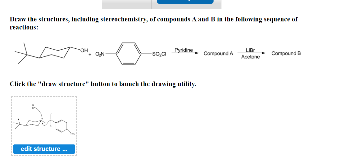 Solved Draw the structures, including stereochemistry, of | Chegg.com