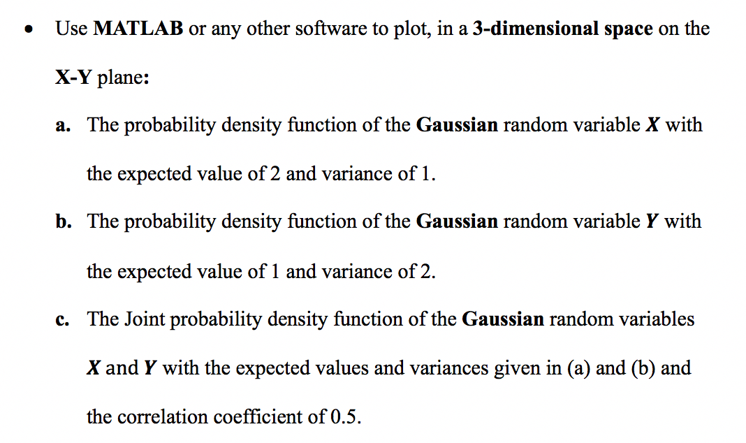 Use MATLAB or any other software to plot, in a | Chegg.com