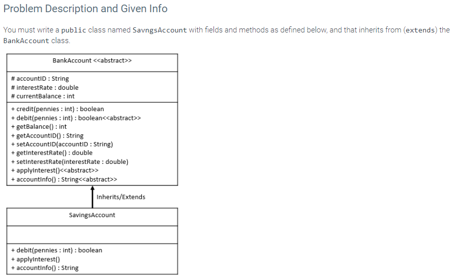 Solved Problem Description and Given Info You must write a | Chegg.com