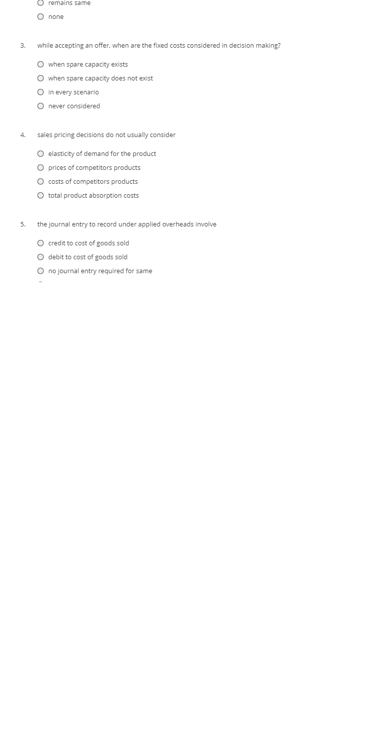 Solved Managerial Accounting 1. the decision-making process | Chegg.com