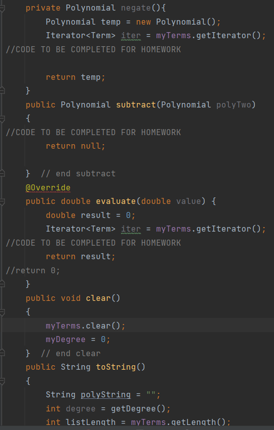 Solved Polynomial Ad I Implementation Using A Sorted Iinked