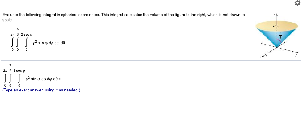 solved-evaluate-the-following-integral-in-spherical-chegg