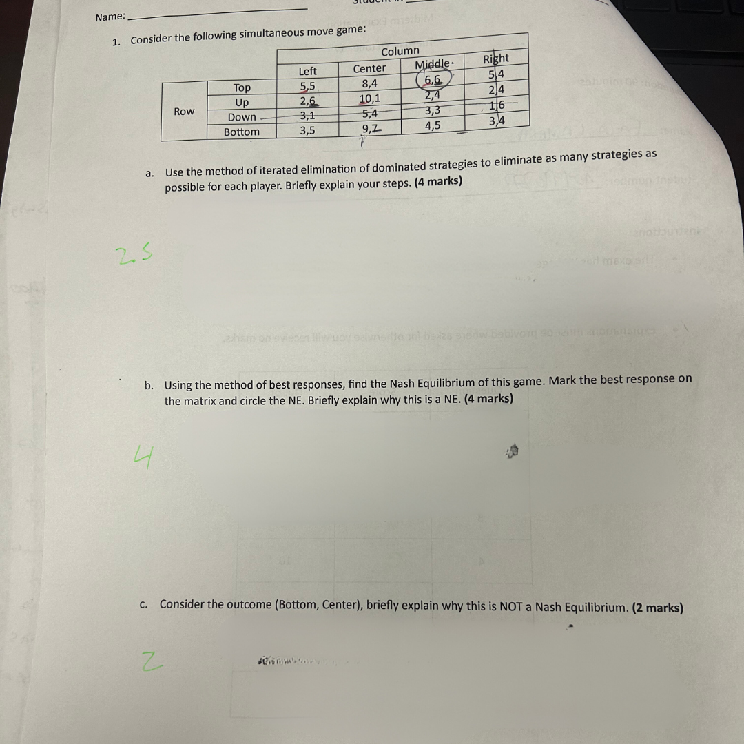 Solved Do not tell me what to do as an answer. Give the | Chegg.com