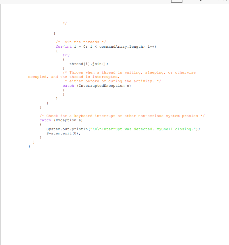 Solved a shell prints a prompt and then reads a line of | Chegg.com
