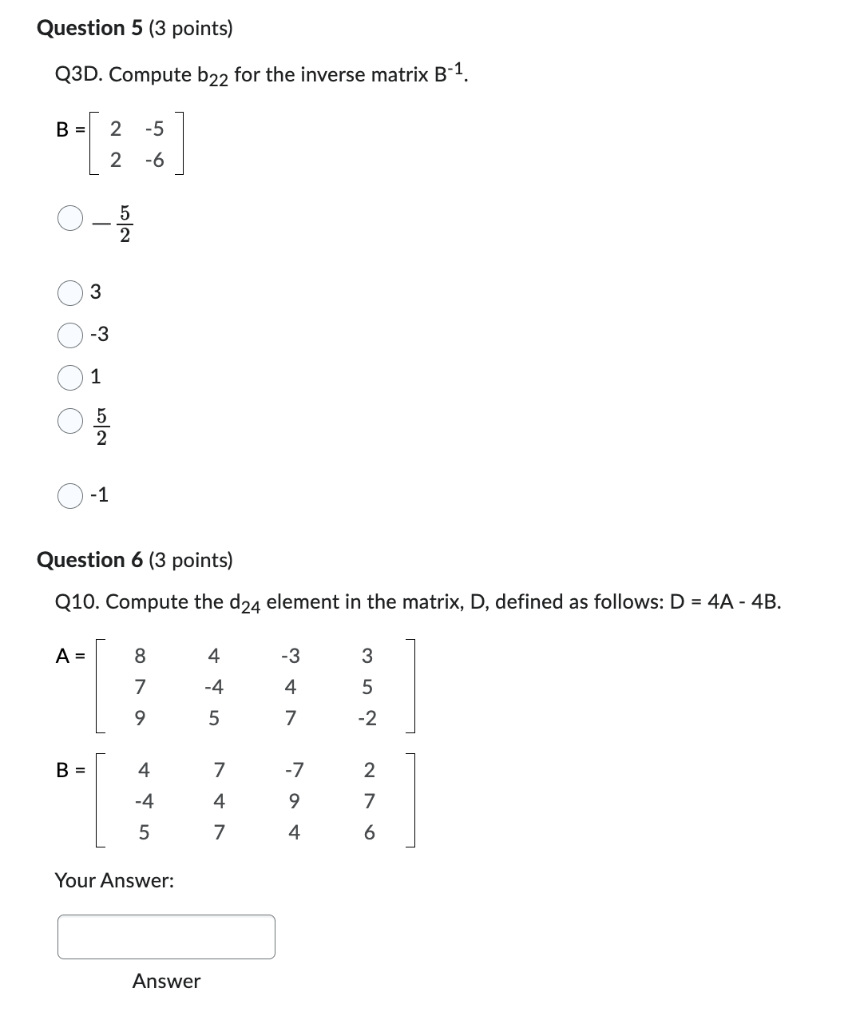 Solved Q8. Determine the missing element (∗∗) in the | Chegg.com