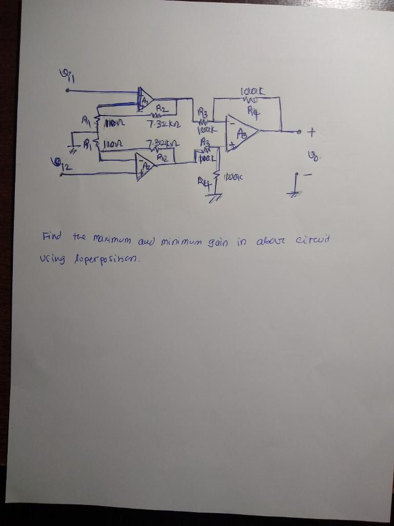 Solved How to calculate maximum and minimum gain using | Chegg.com