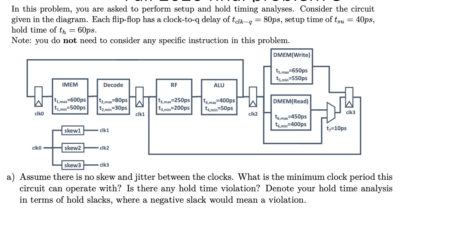 Solved In this problem, you are asked to perform setup and | Chegg.com