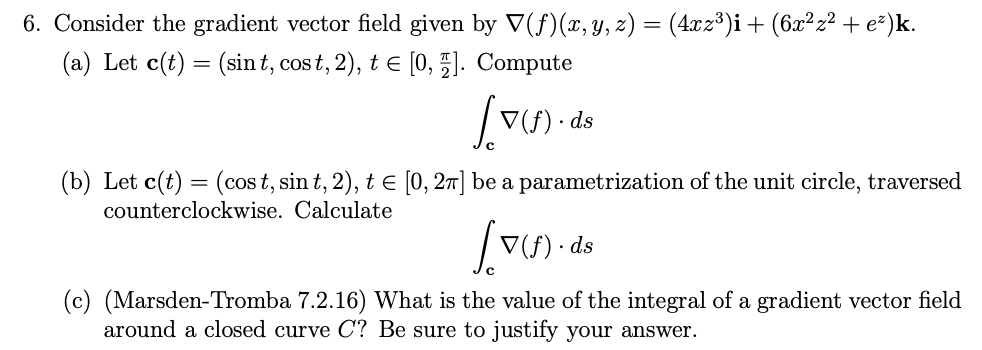 Solved Consider the gradient vector field given by | Chegg.com