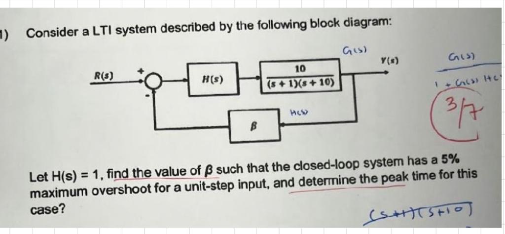 Solved Consider a LTI system described by the following | Chegg.com
