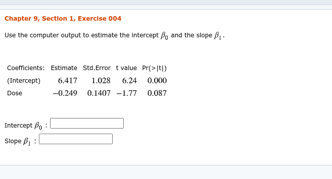 Solved Chapter 9, Section 1, Exercise 004 Use the computer | Chegg.com