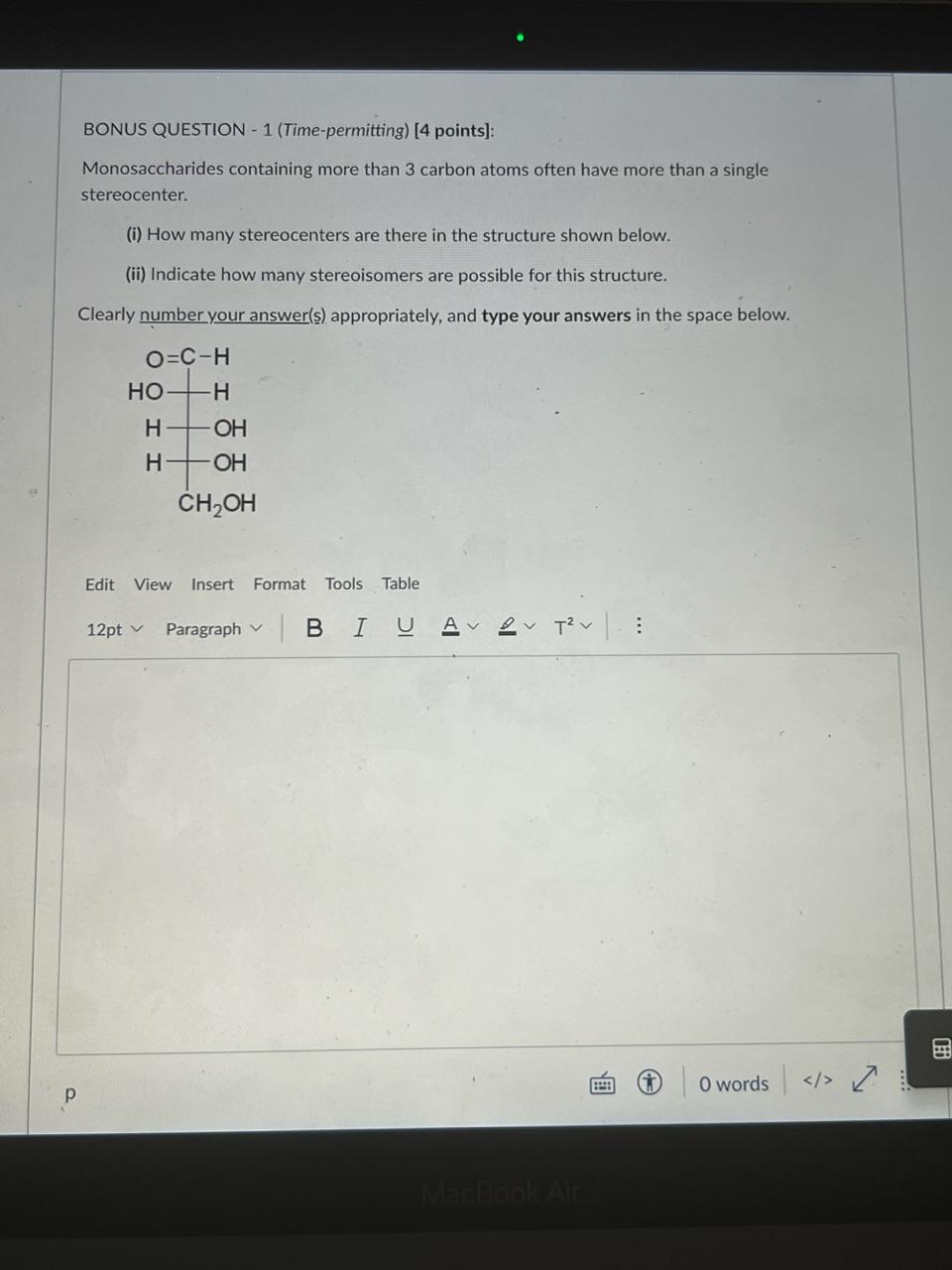 Solved BONUS QUESTION - 1 (Time-permitting) [4 points]: | Chegg.com