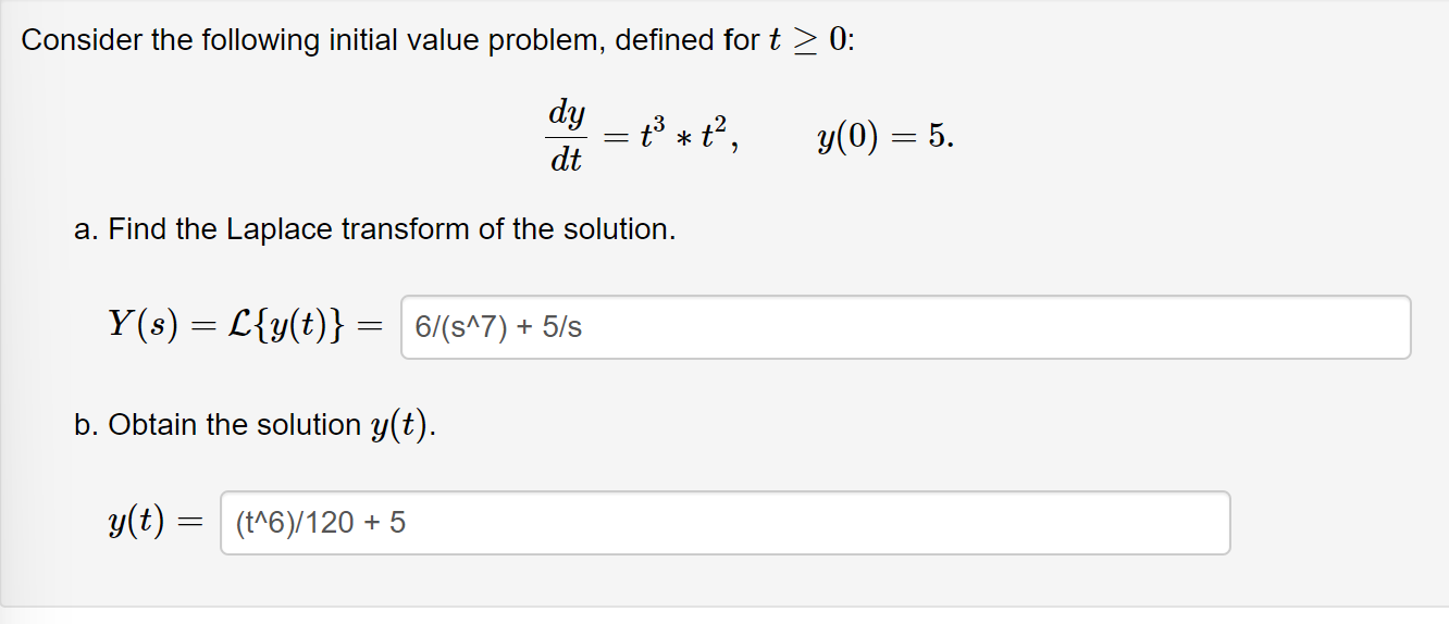 Solved Consider the following initial value problem, defined | Chegg.com