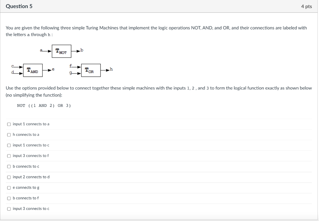 Solved You are given the following three simple Turing | Chegg.com