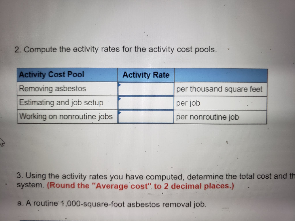 Solved chapter 6 question 3 Mercer Asbestos Removal | Chegg.com