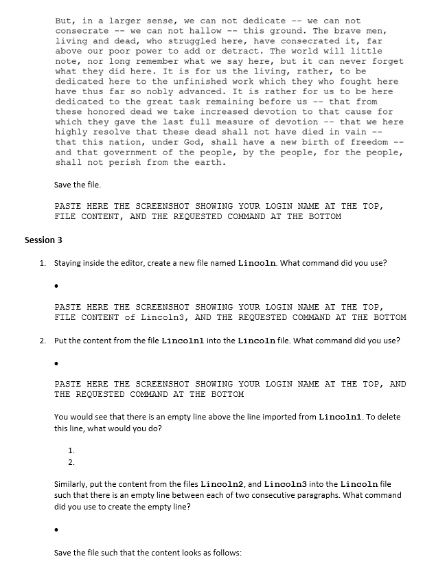 Solved 1. Login to the system with your login ID and | Chegg.com