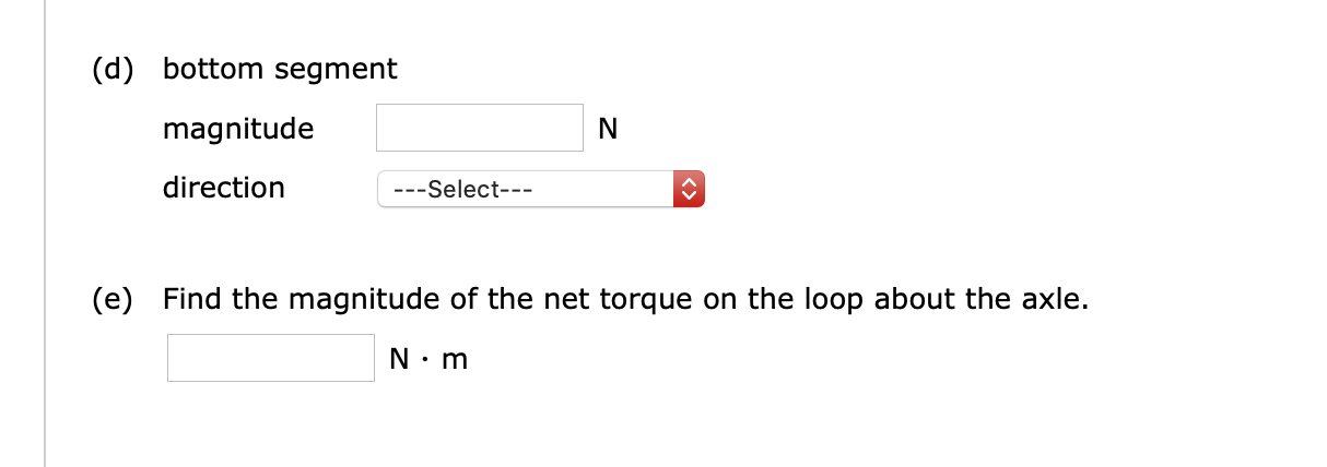 Solved A Current Carrying Rectangular Wire Loop With Width A 3726