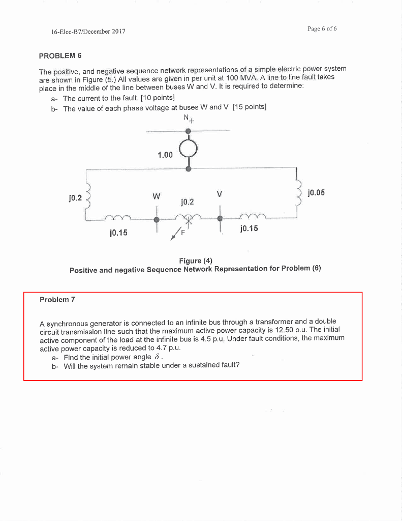 Solved Page 6 of 6 16-Elcc-B7/December 2017 PROBLEM 6 The | Chegg.com