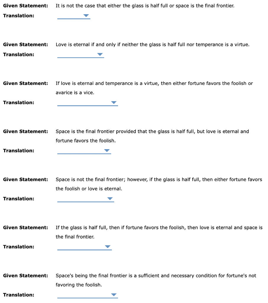 Solved 11. Practice Translations - Medium to select the one | Chegg.com