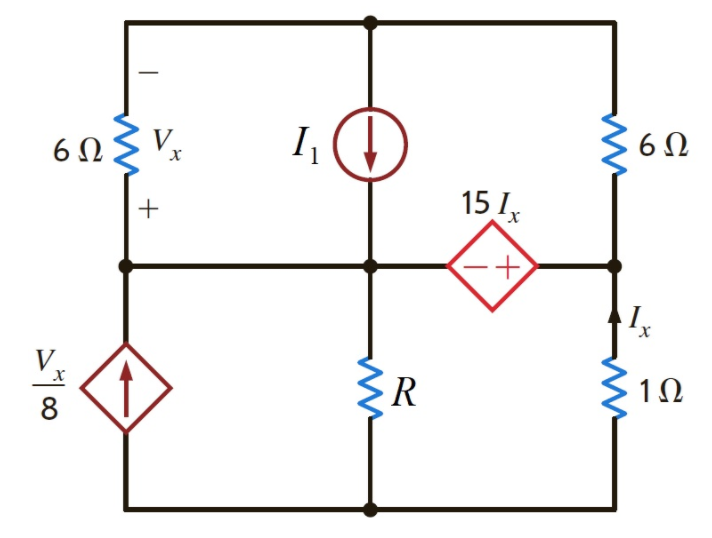 Solved Determine the value of Vx, Ix and the power of the | Chegg.com