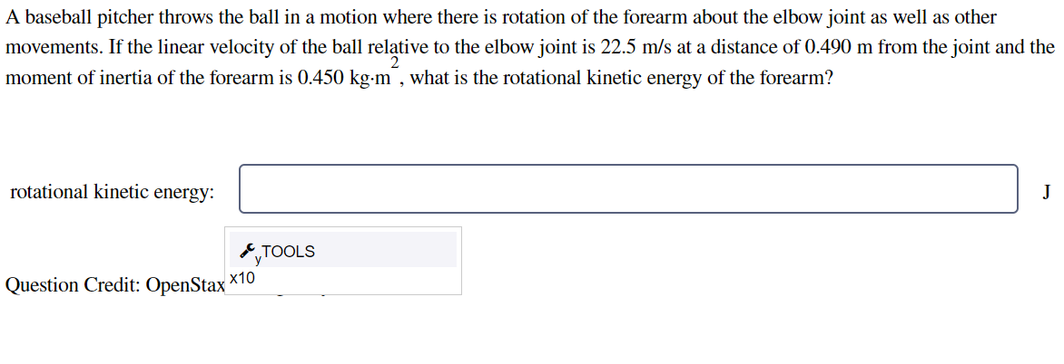 Solved A baseball pitcher throws the ball in a motion where | Chegg.com