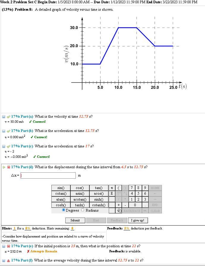 Solved Week 2 Problem Set C Begin Date: 1/5/20238:00:00 AM | Chegg.com
