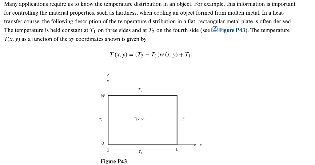 Solved Many applications require us to know the temperature | Chegg.com