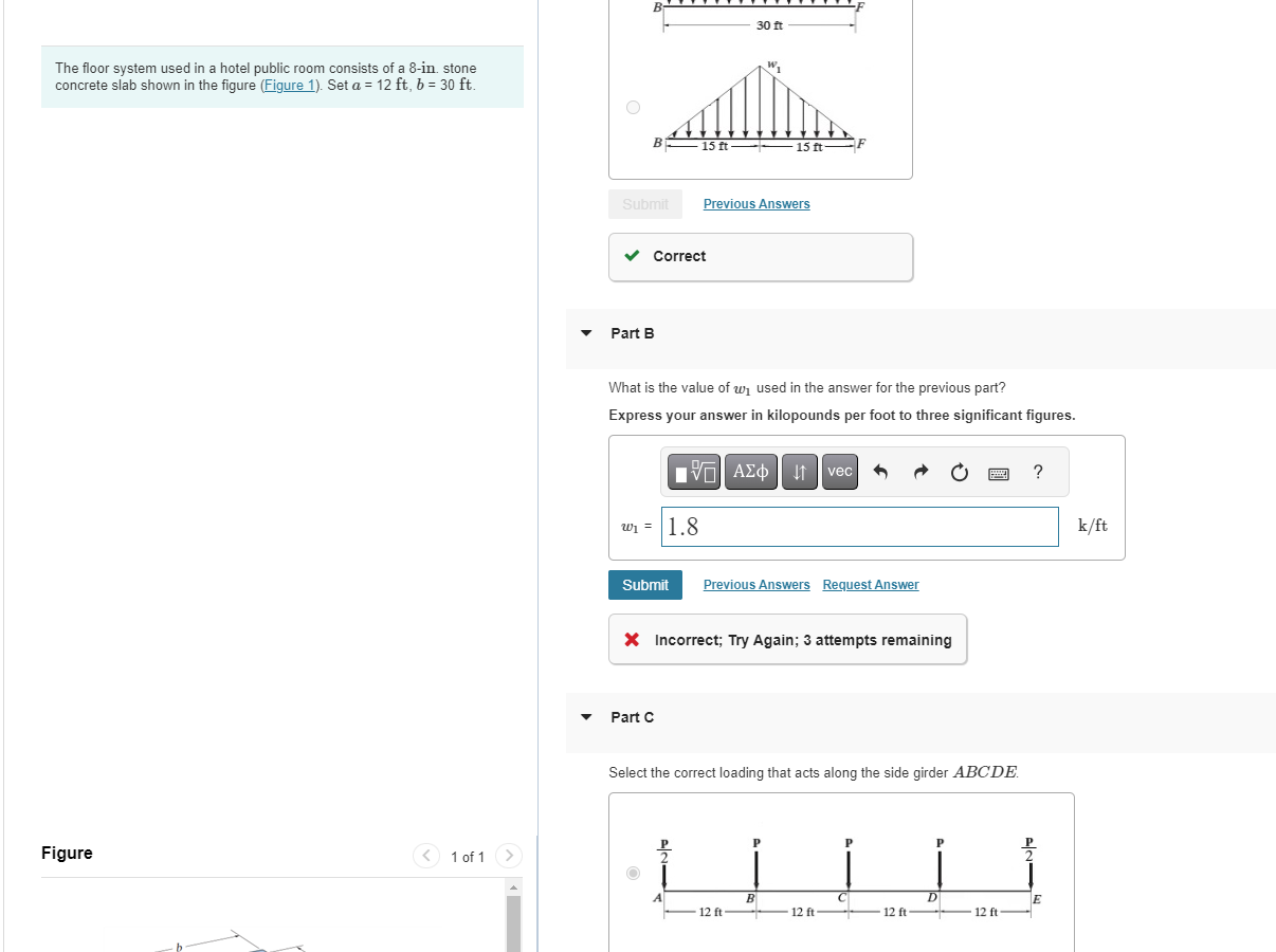 The floor system used in a hotel public room consists | Chegg.com