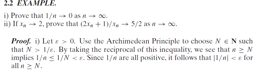 Solved 2.1.1. Using the method of Example 2.2i, prove that | Chegg.com