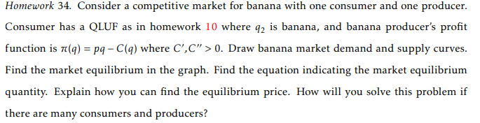 Solved Qluf Is Quasi Linear Utility Function And It Shows A