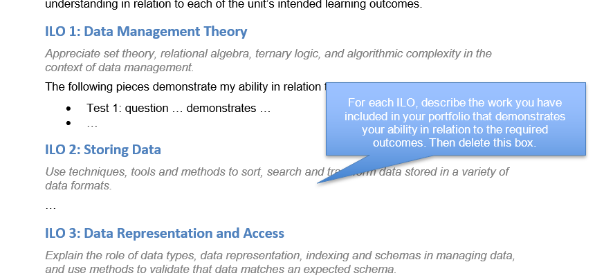 Solved understanding in relation to each of the unit's | Chegg.com
