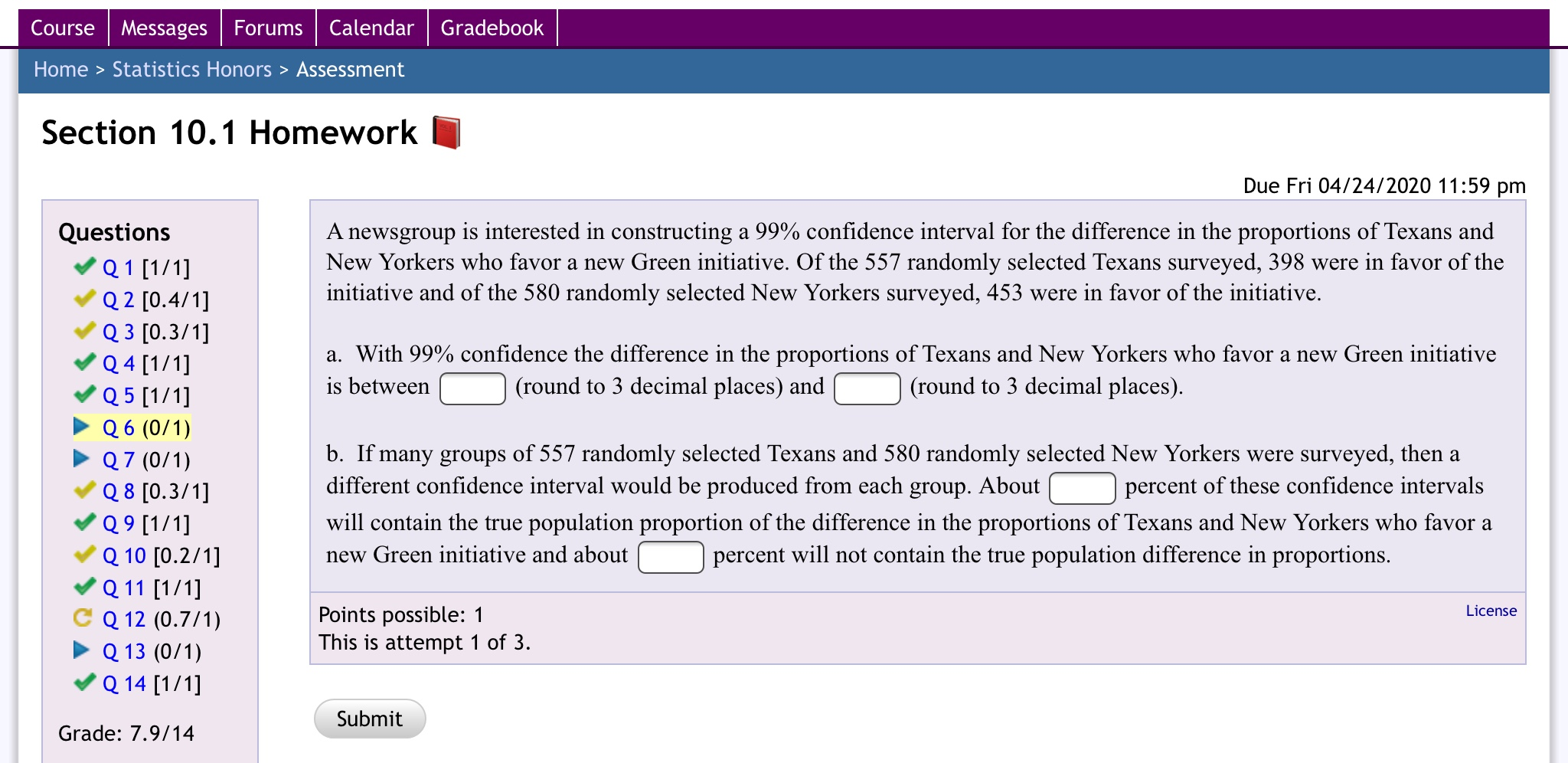 Solved Course Messages Forums Calendar Gradebook Home > | Chegg.com