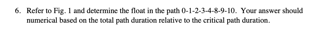 Solved An Activity on Activity (AOA) diagram lists the | Chegg.com
