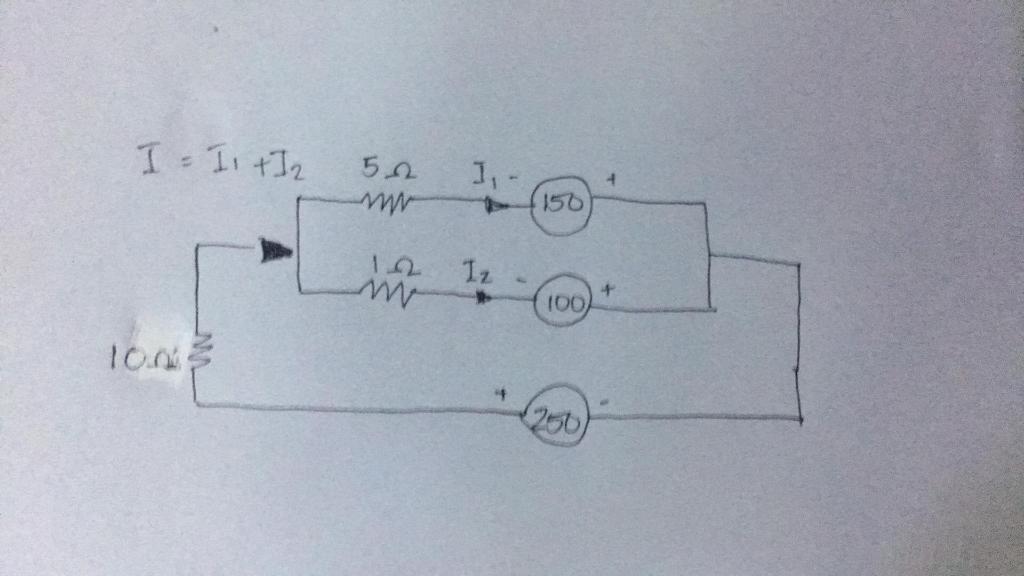Solved Given the circuit diagram below, use Kirchhoff’s Law | Chegg.com