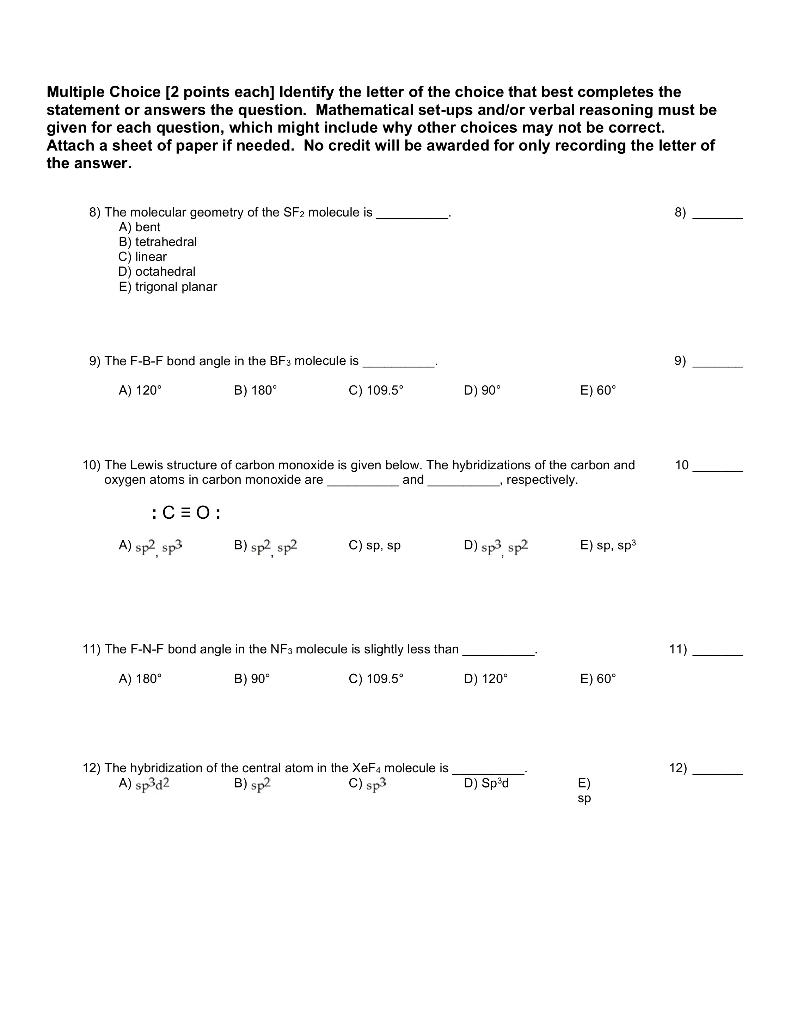 Solved AP Chemistry Name Block Date Ch8/9/10. Chemical | Chegg.com