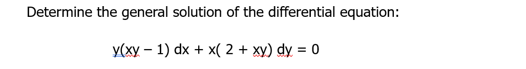Solved Determine the general solution of the differential | Chegg.com