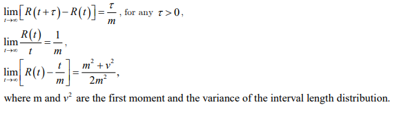 Problem 3 Consider a renewal point process with | Chegg.com