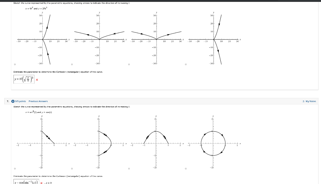 Solved Skace the curve reported by the parametri in of incre | Chegg.com