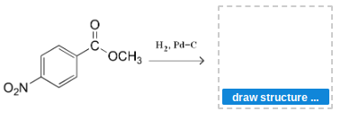 Solved H2. Pd-c OCH3 O2N draw structure. | Chegg.com