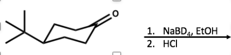 Solved In the reduction of 4-tert-Butylcyclohexanone | Chegg.com