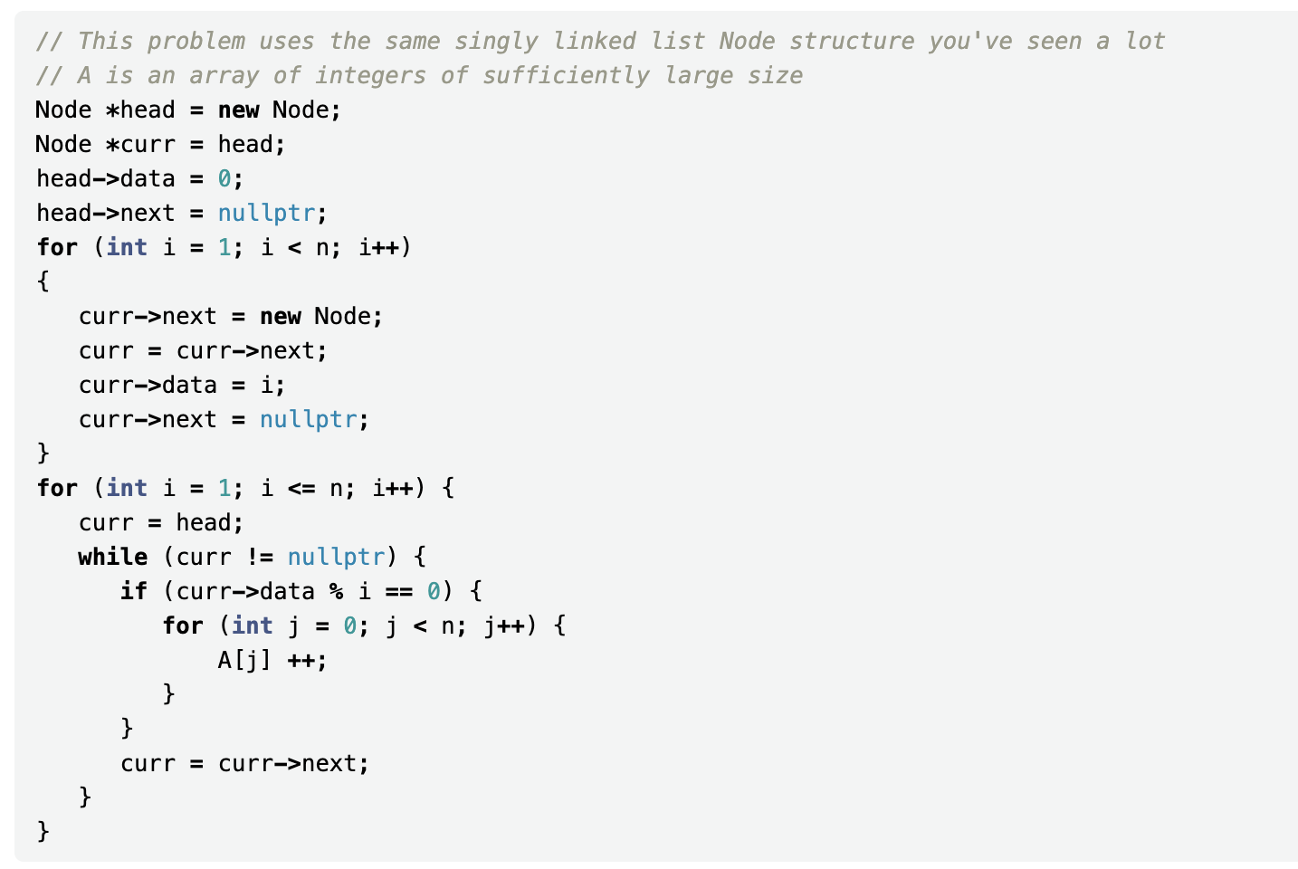 Solved In Big-Θ notation, analyze the running time of | Chegg.com