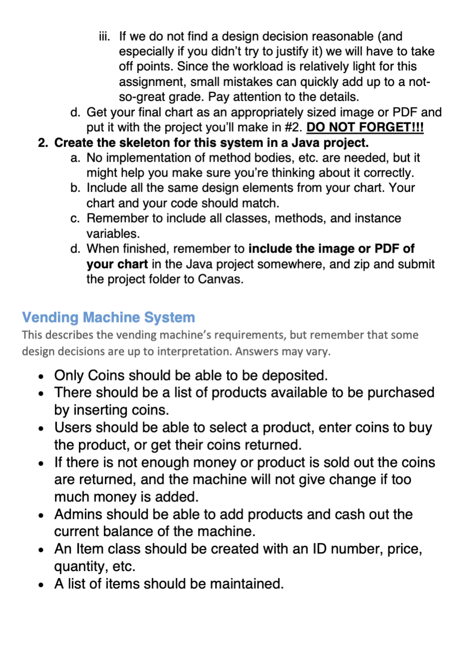 Solved Designing New Software Systems with UML In this | Chegg.com