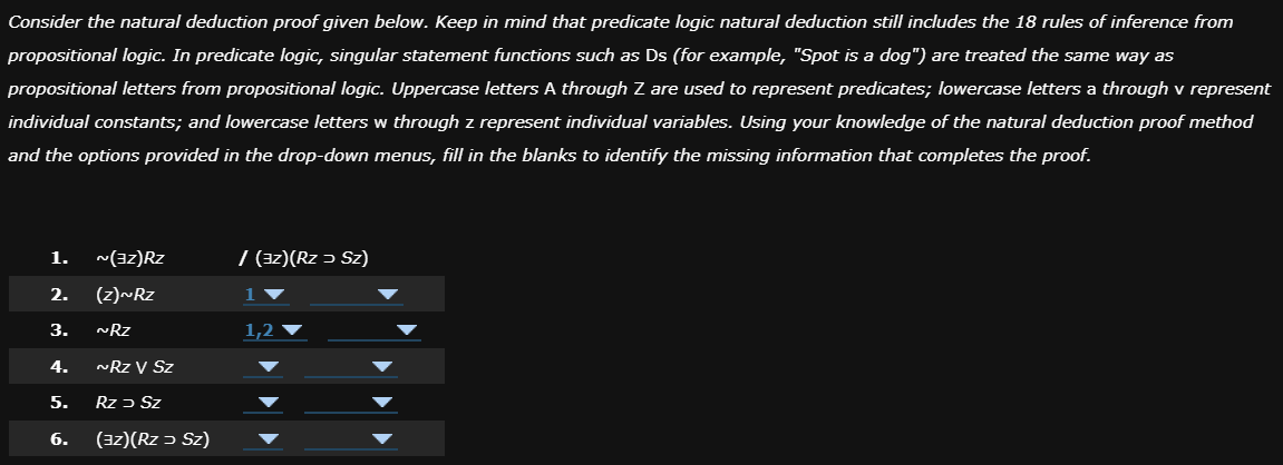 Solved Consider the natural deduction proof given below. | Chegg.com